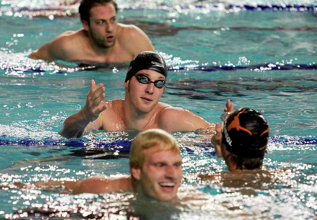 Swimmer Feigen claims 'Fastest Man In Texas' title