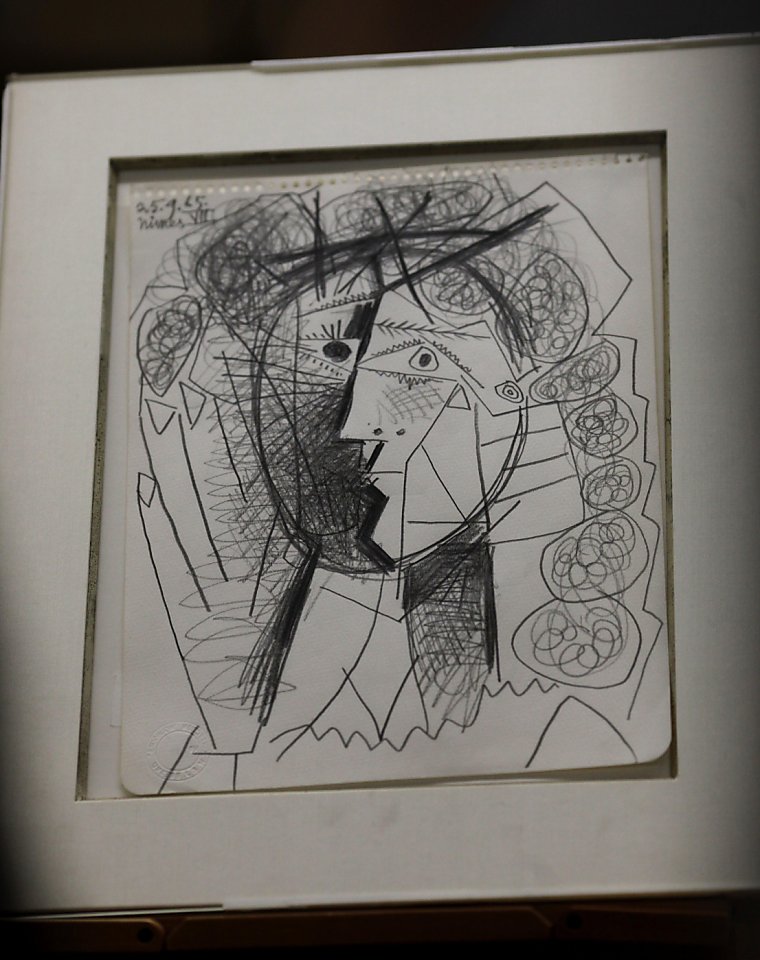 N.J. man held in Picasso theft; artwork unharmed