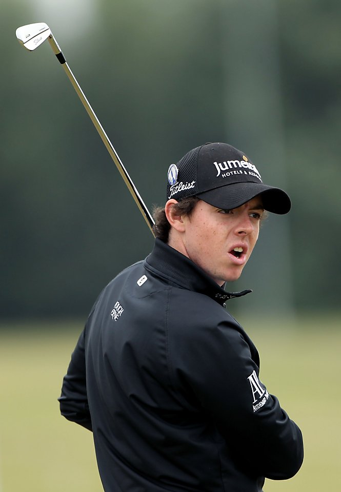McIlroy arrives for his next act