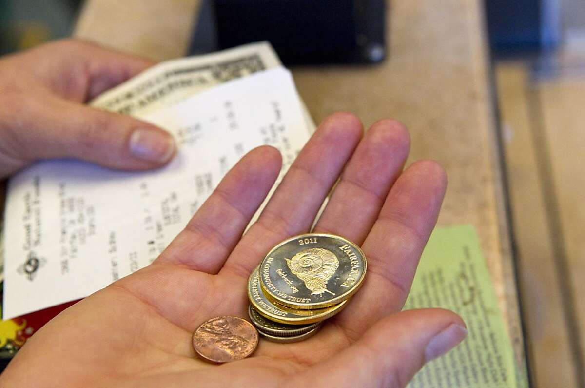 Communities issue currency, promote local spending