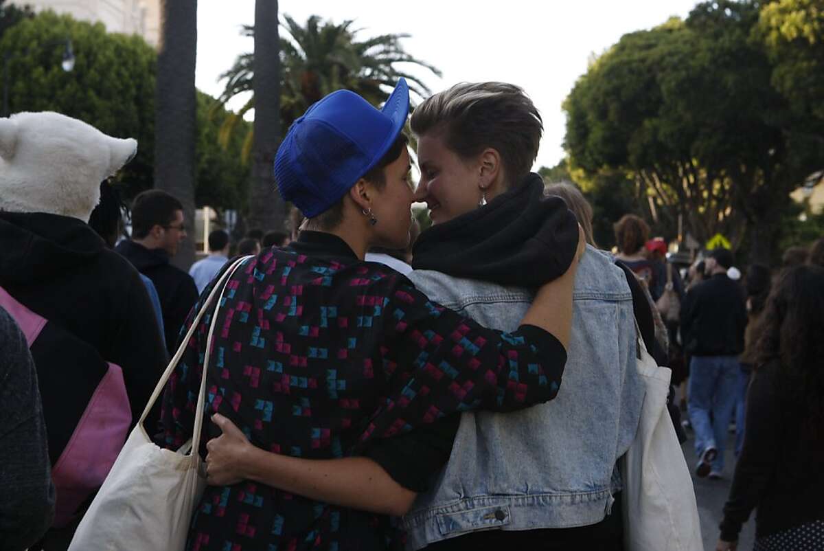 S.F. Pride - a grown-up vibe, cheers for New York