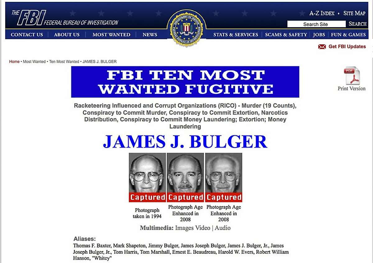 Mobster "Whitey" Bulger arrested in Santa Monica