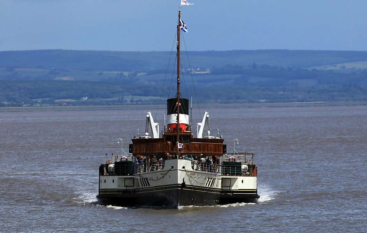 Waverley, the world's last remaining seagoing passenger paddle steamer ...