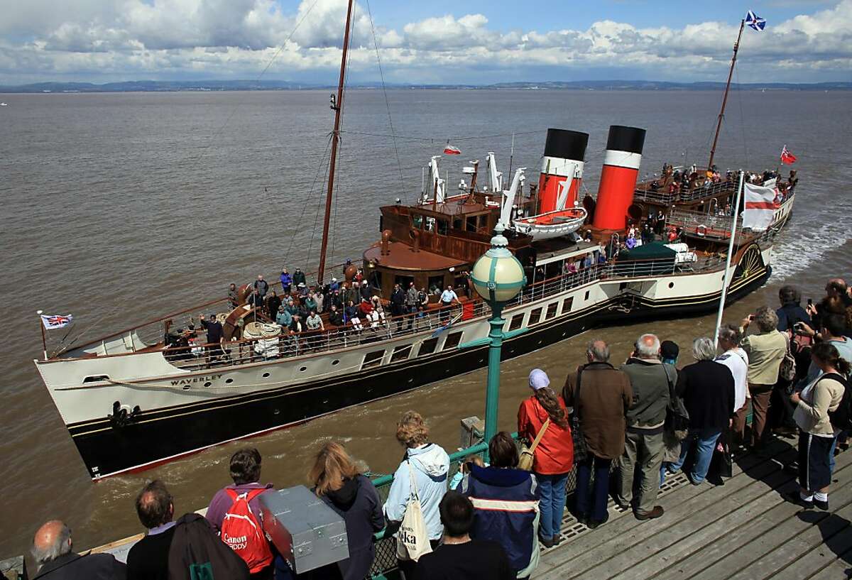 Waverley, the world's last remaining seagoing passenger paddle steamer ...