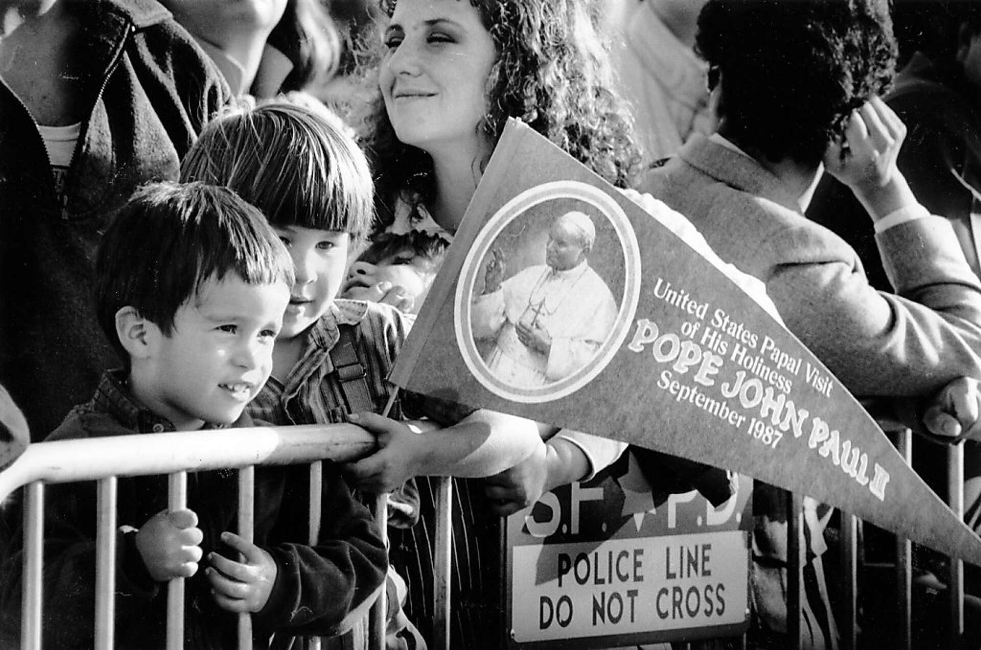 When the pope visited San Francisco
