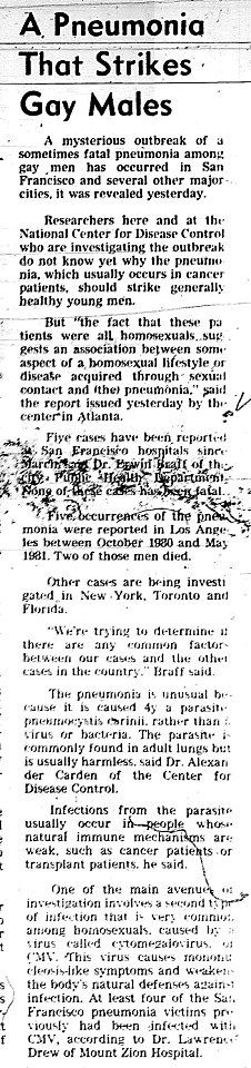 30th Anniversary of AIDS