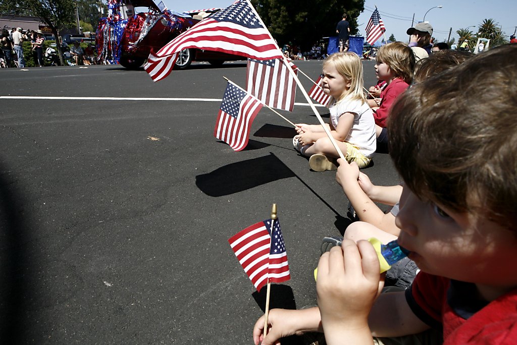 Flag-waving family fun