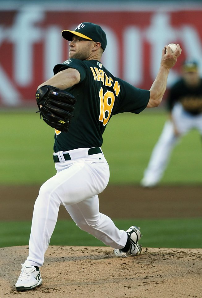 Rich Harden makes victorious return to A's