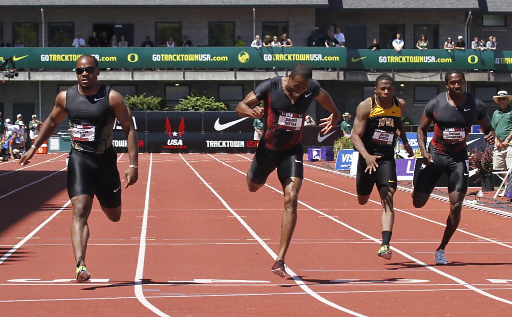 Walter Dix wins at 200 meters at U.S. nationals