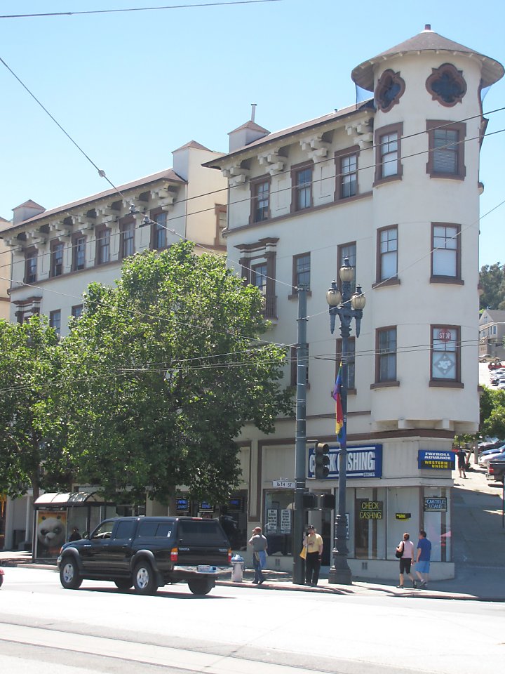 Castro landmark that does a U-turn