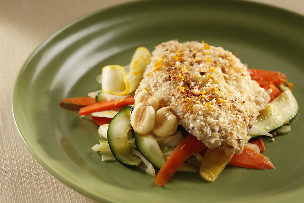 Roasted lingcod leaves time to relish the rays