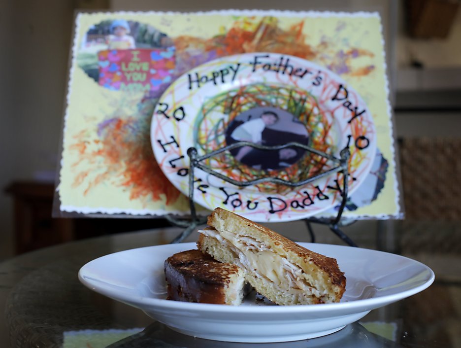 Jason Fox of Commonwealth cooks with his kid