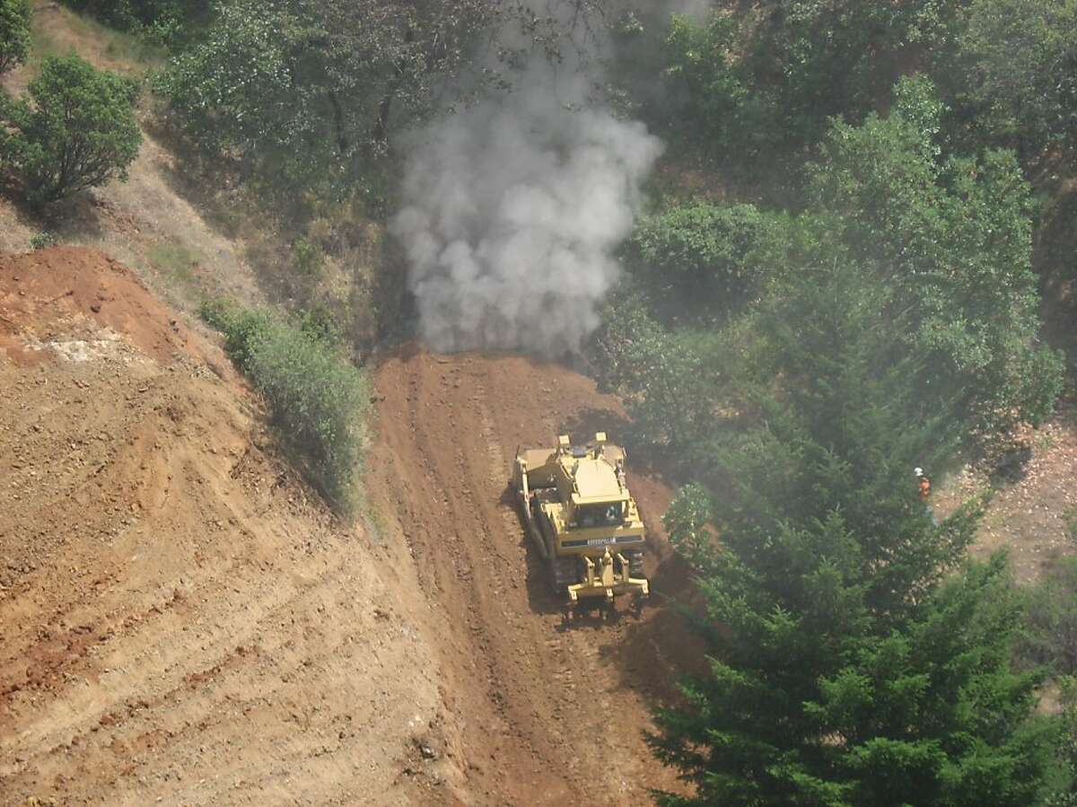 Sonoma train tunnel sealed to smother fire