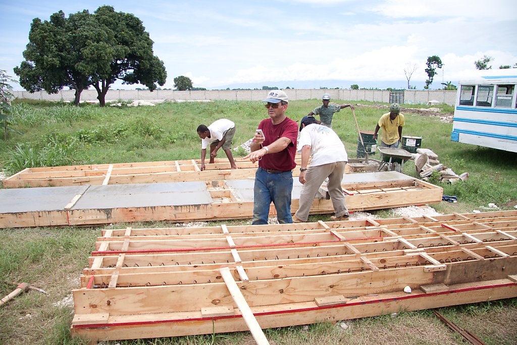 Haiti getting training from construction company