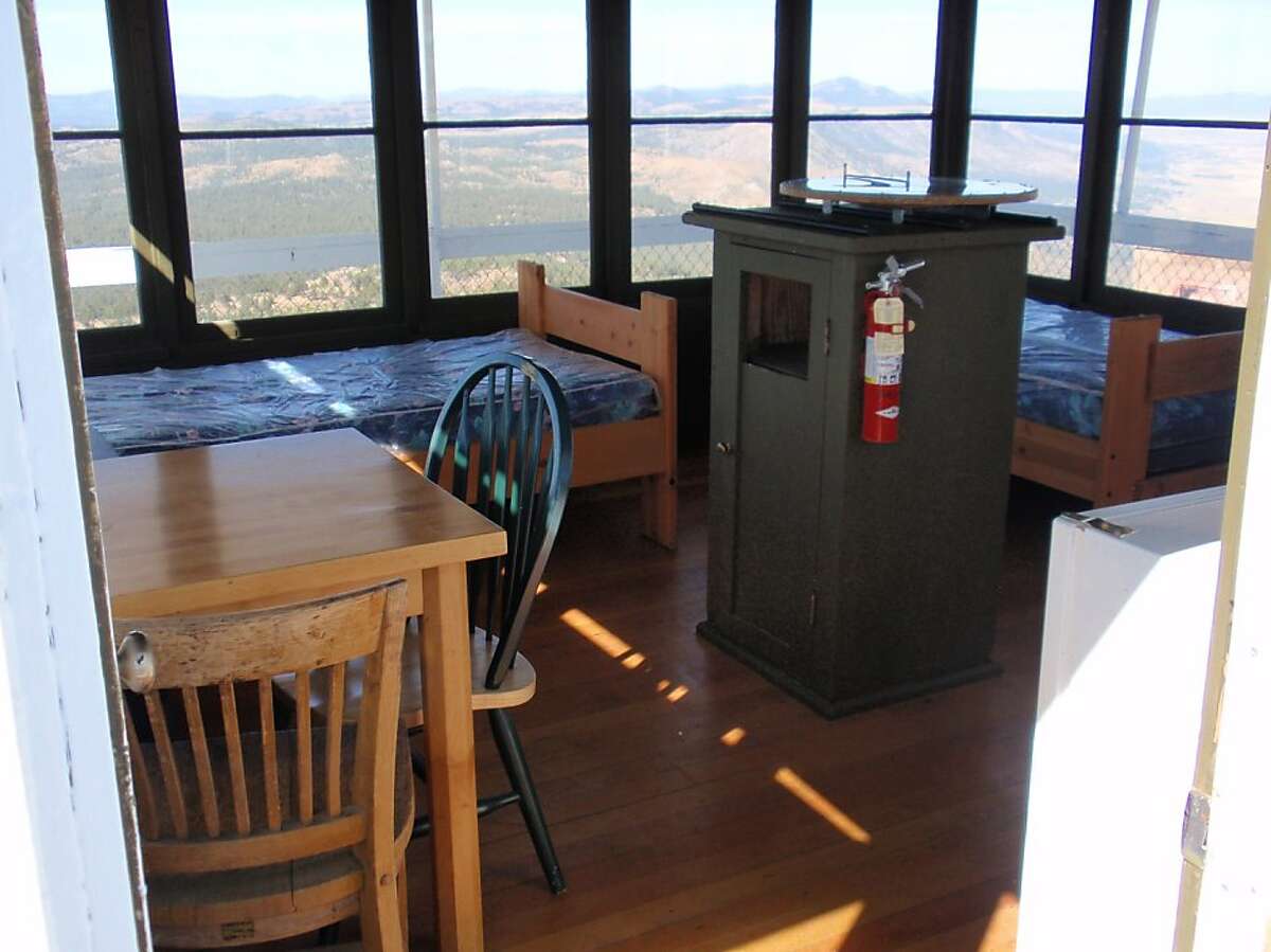 Fire-lookout rentals offer wilderness with comfort