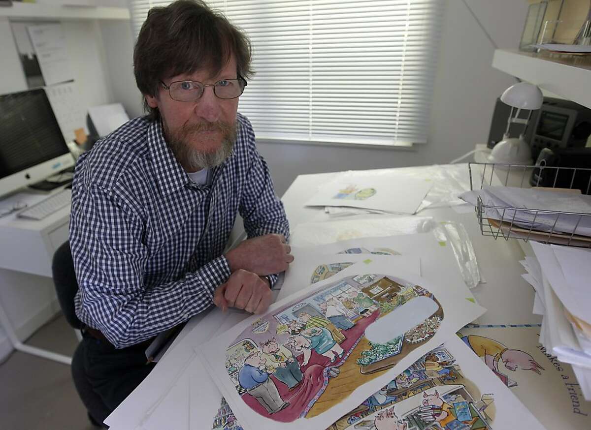 New Yorker cartoonist cut out for kids' books