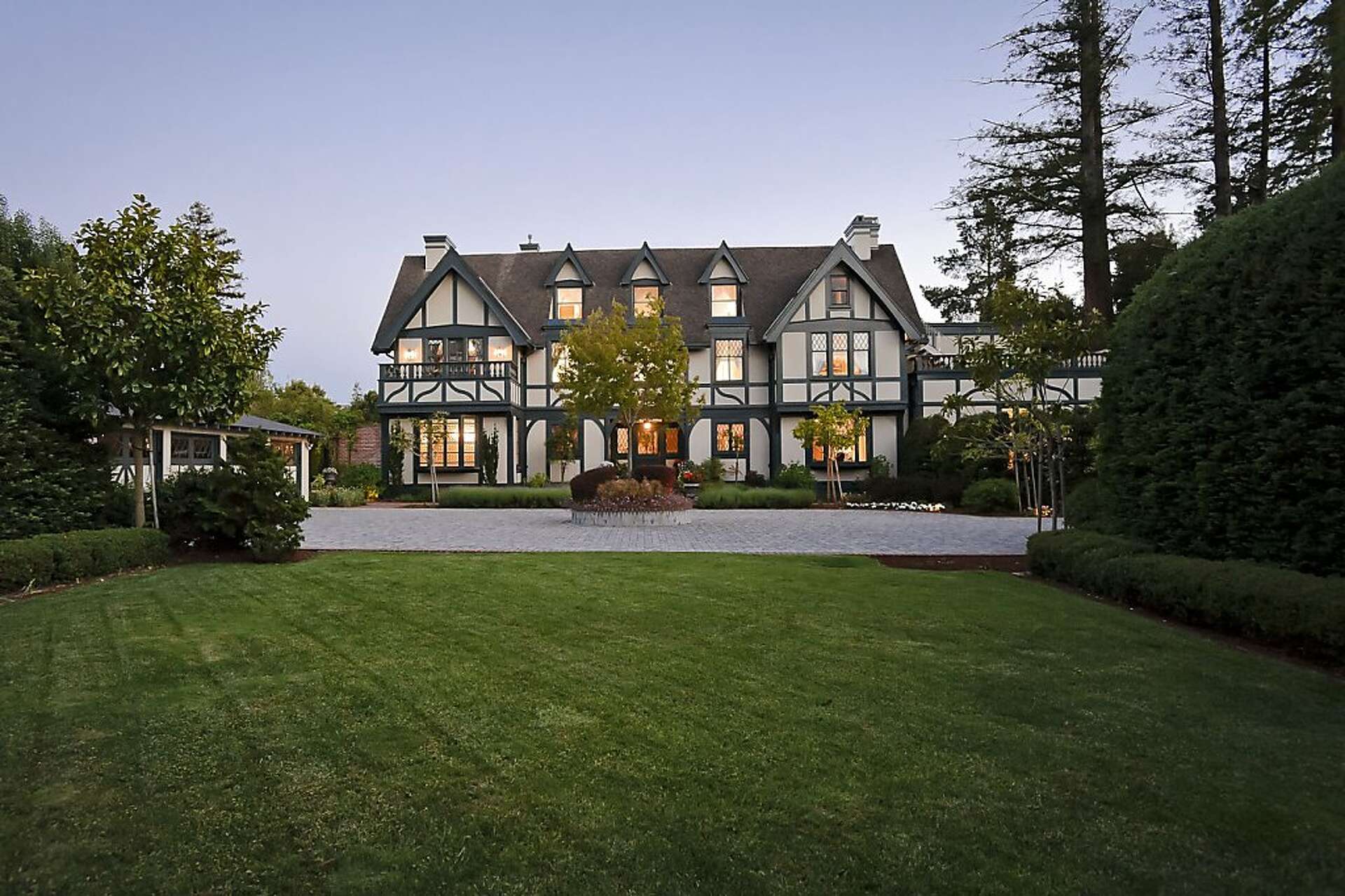 Tudor-style manor with ballroom in Hillsborough