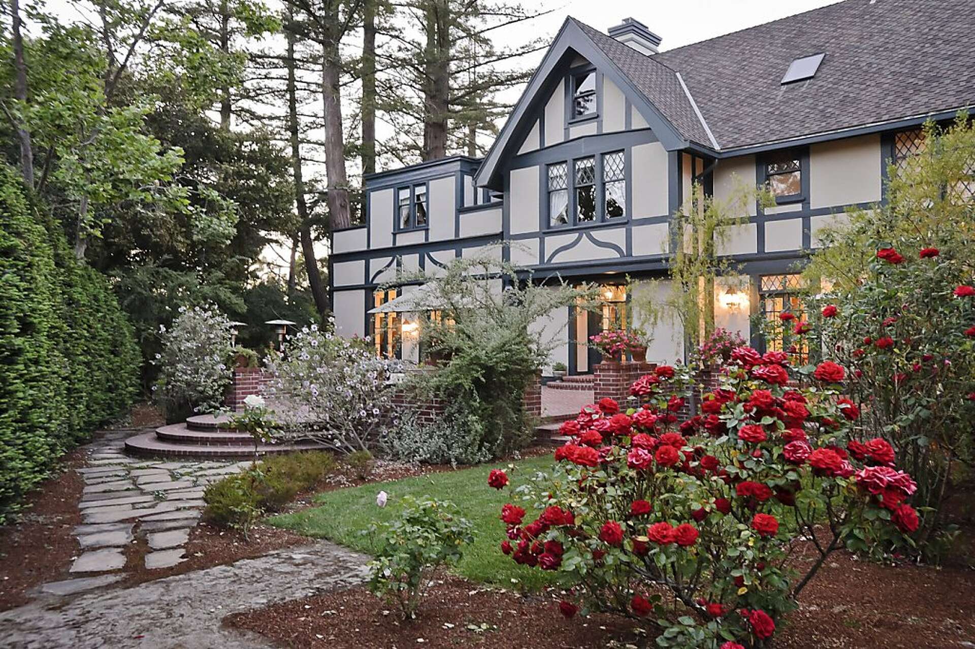 Tudor-style manor with ballroom in Hillsborough