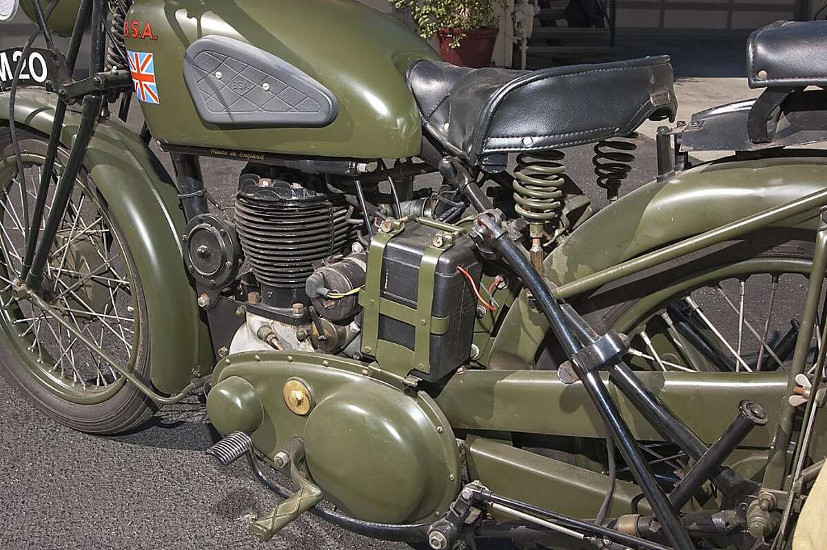 1940 BSA M20 military motorcycle
