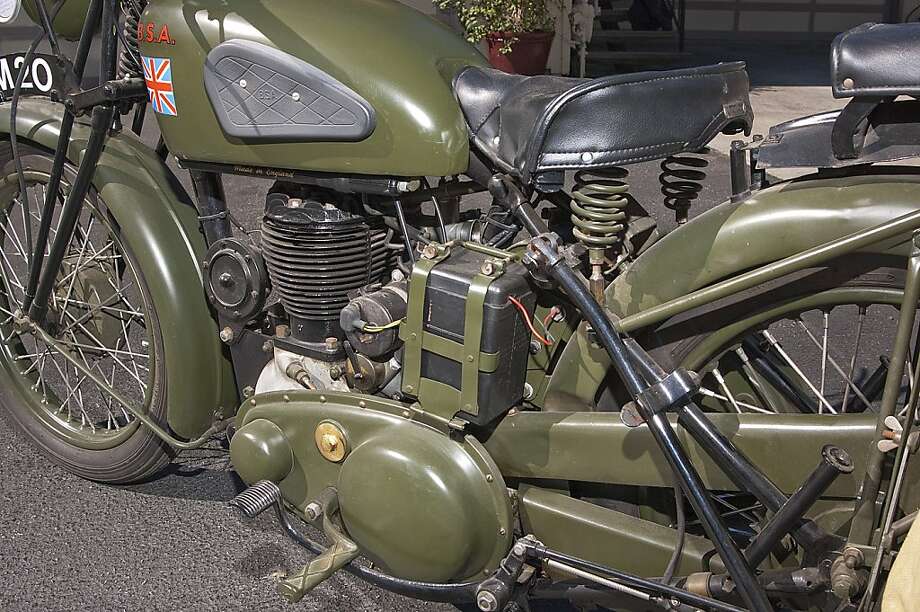 1940 BSA M20 military motorcycle - SFGate