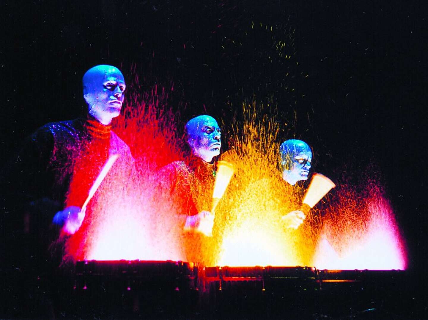 'Blue Man Group' review: Tamer shade of 'Blue'