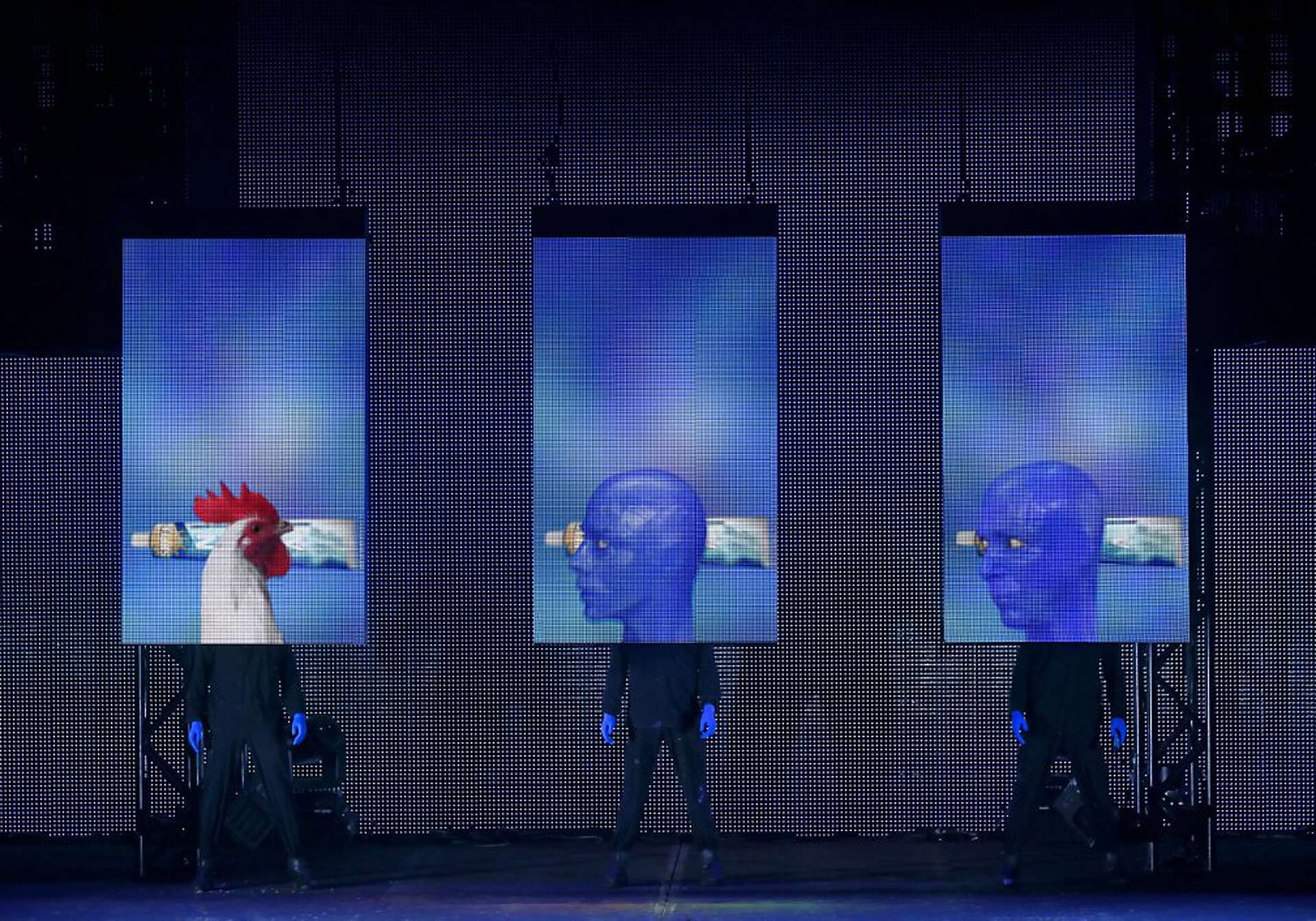 'Blue Man Group' review: Tamer shade of 'Blue'
