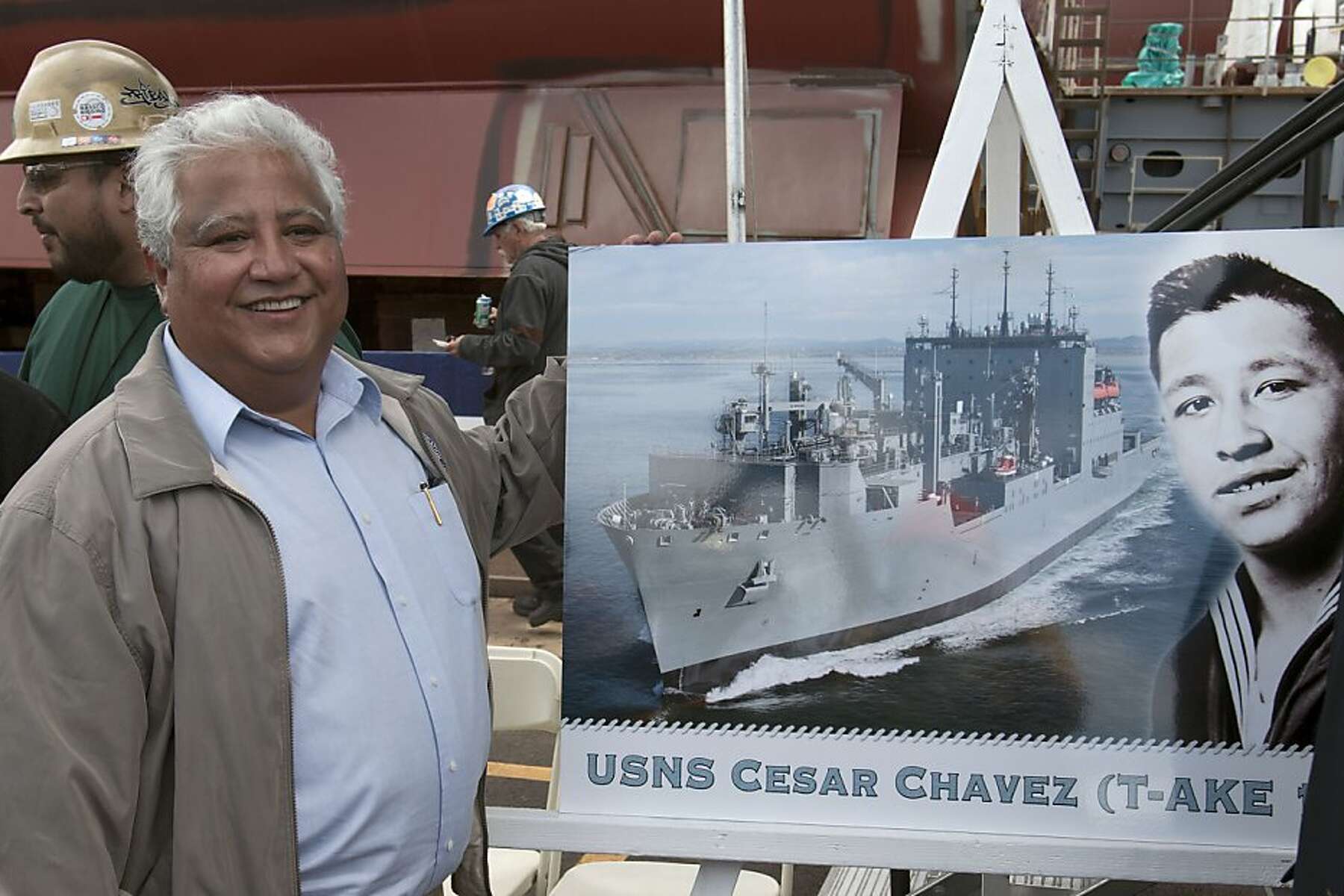 Cesar Chavez In The Navy