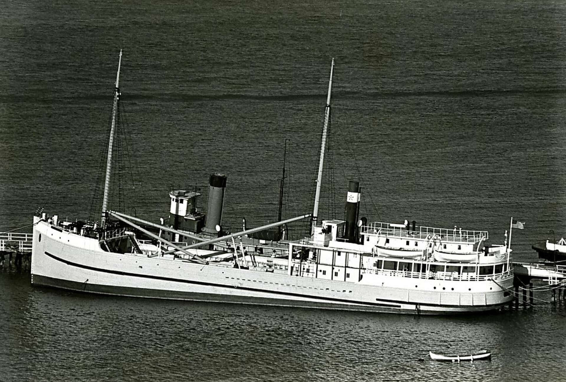 Lumber schooner Wapama, last of kind, is condemned