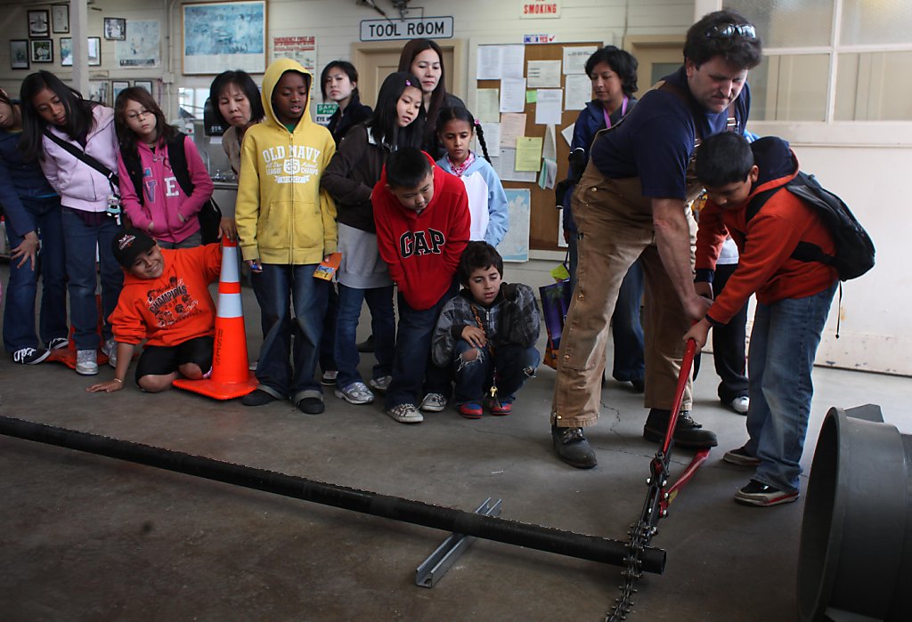 S.F. students get hands-on lesson in public works