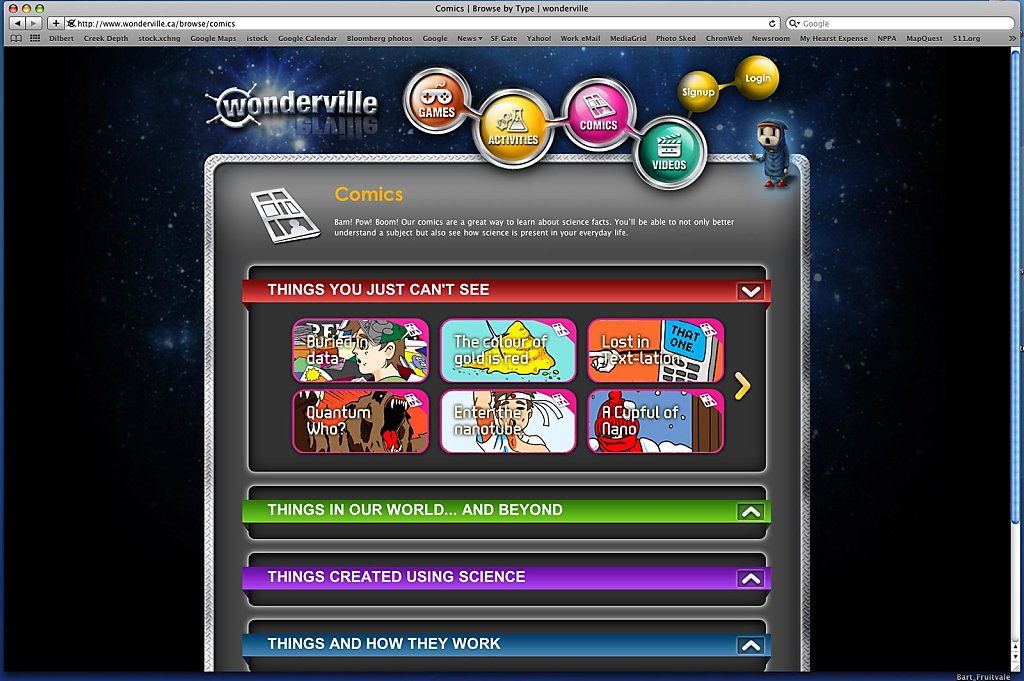 Wonderville.ca is Website of the Week