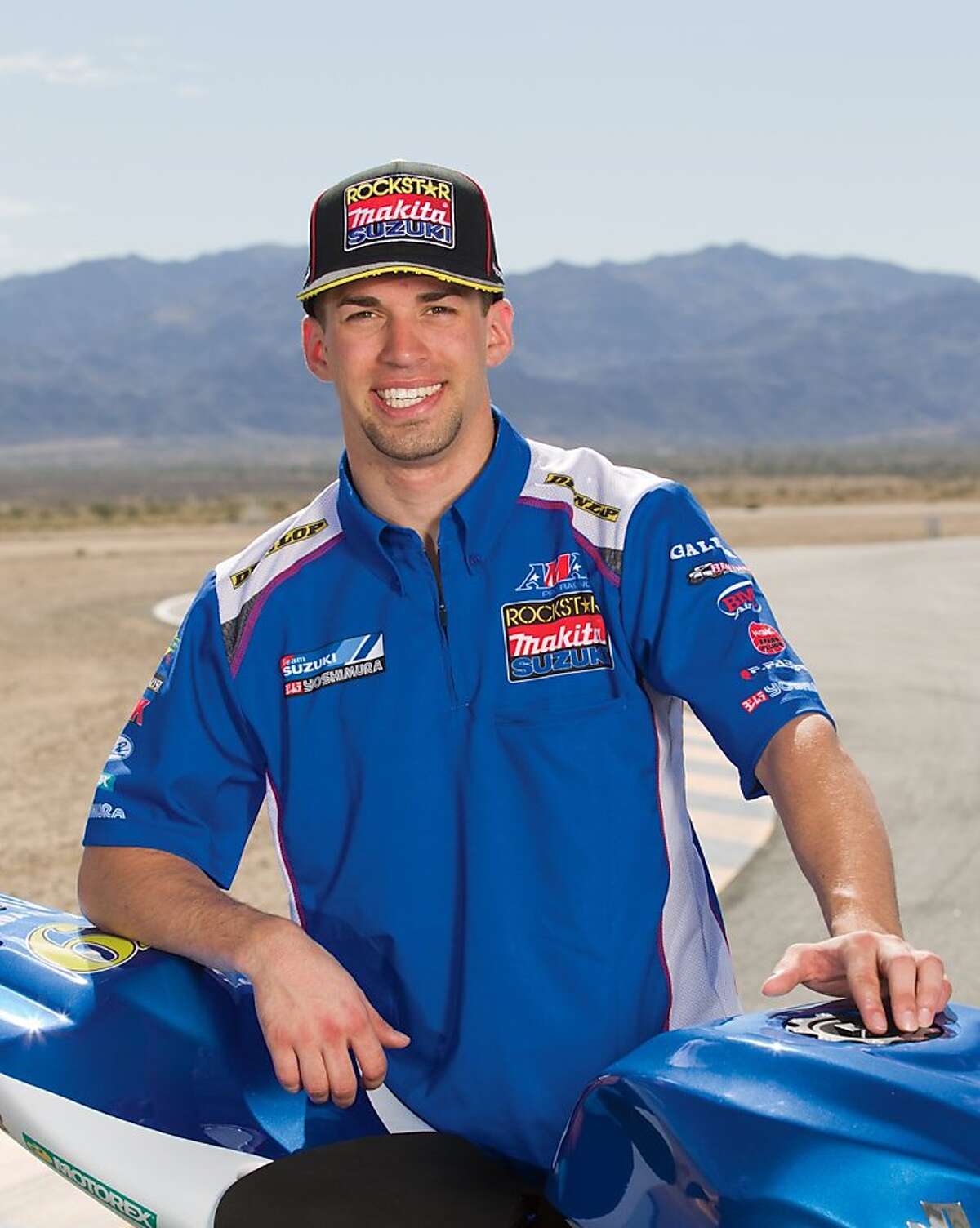 Motorcyclist Blake Young is a rising star