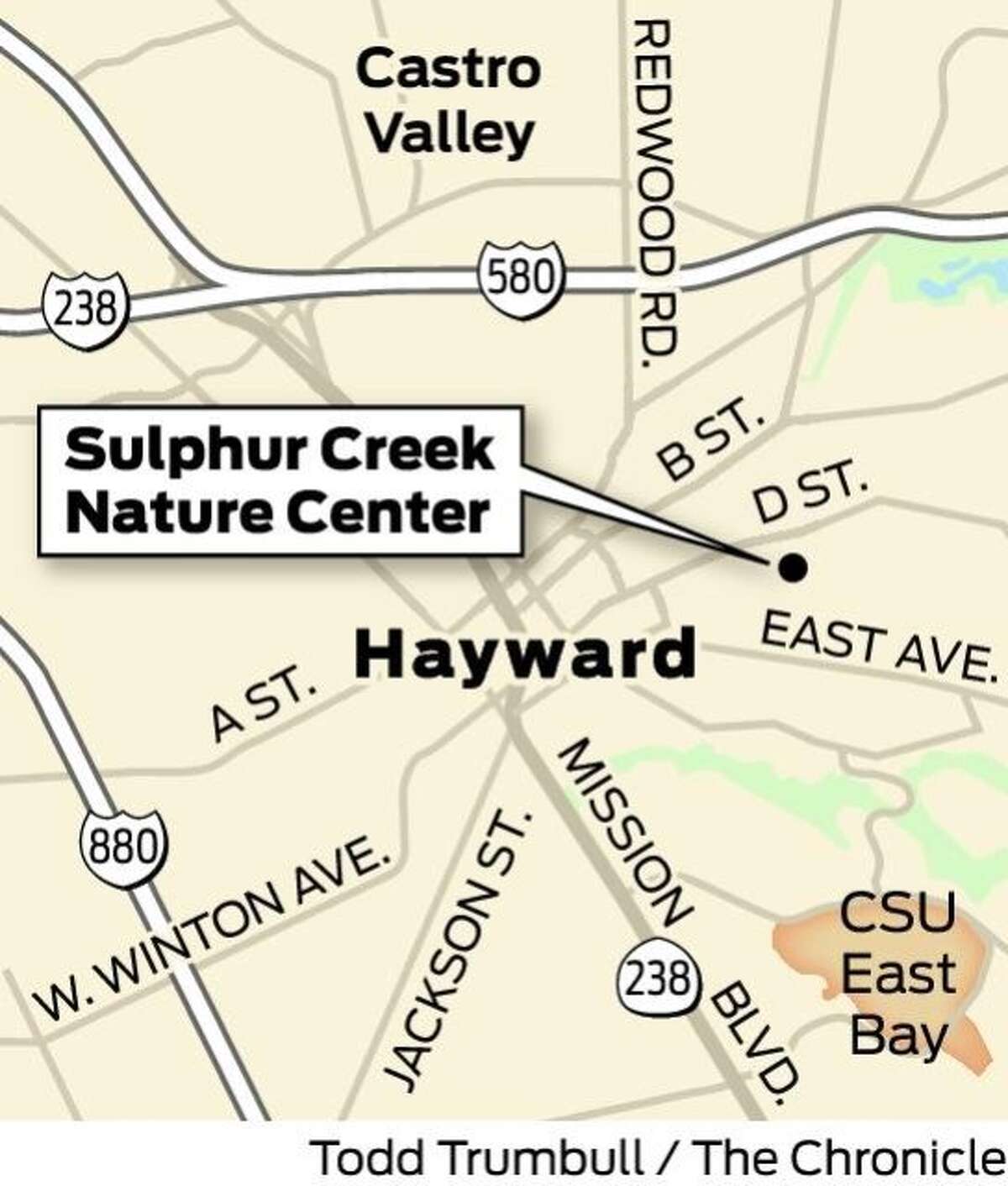 Sulphur Creek Nature Center, Hayward