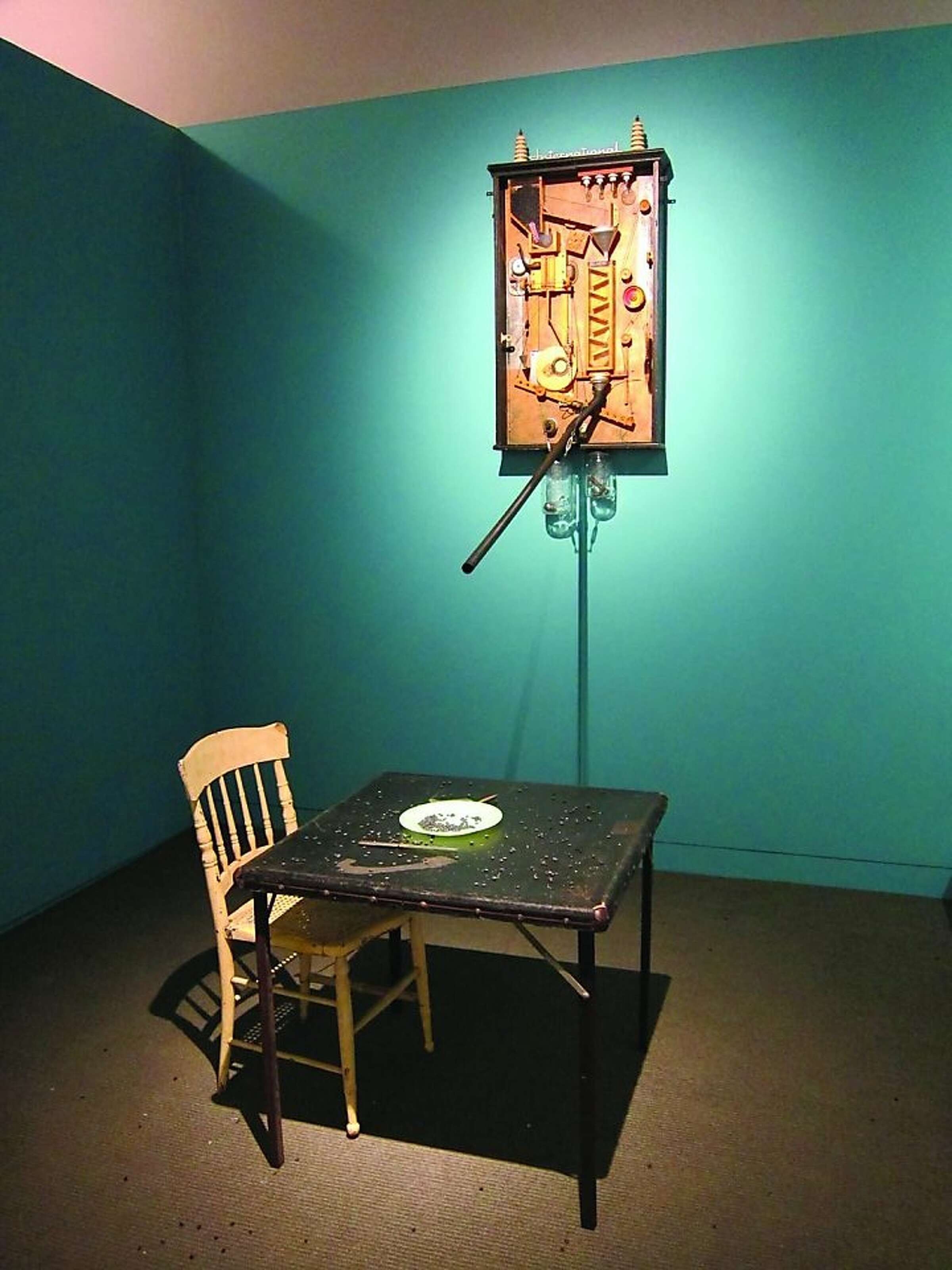 Michael C. McMillen display at Oakland Museum