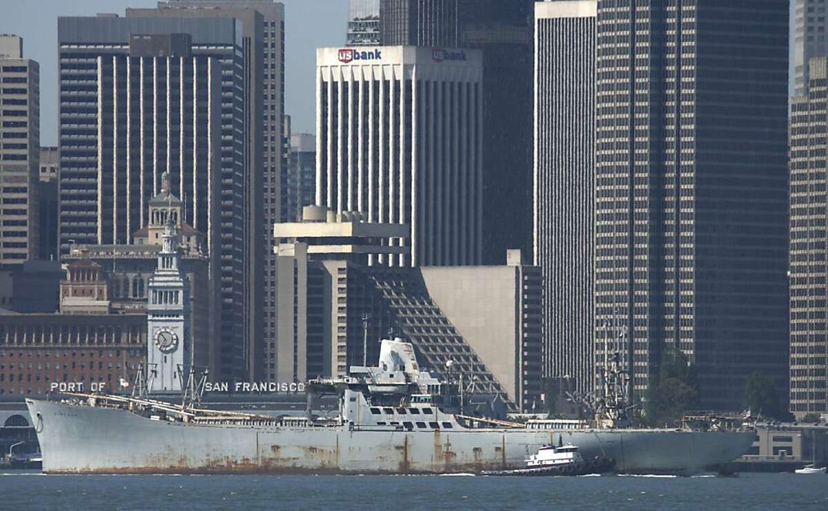 Sister ships trade places for final voyages