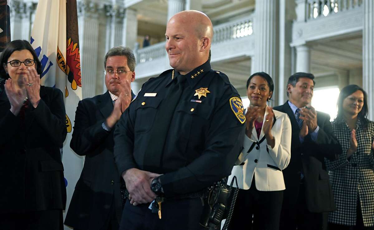 Greg Suhr, top cop who rose through ranks, sworn in