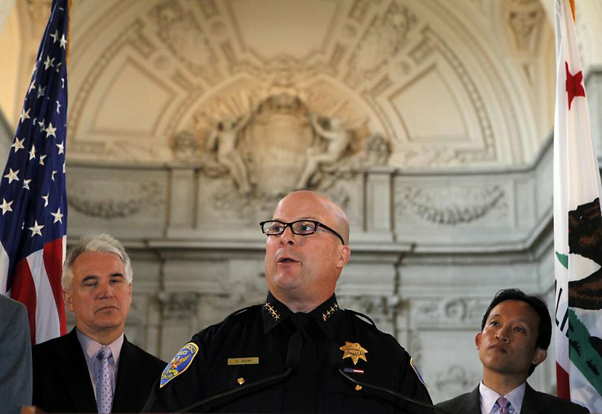 Greg Suhr, top cop who rose through ranks, sworn in