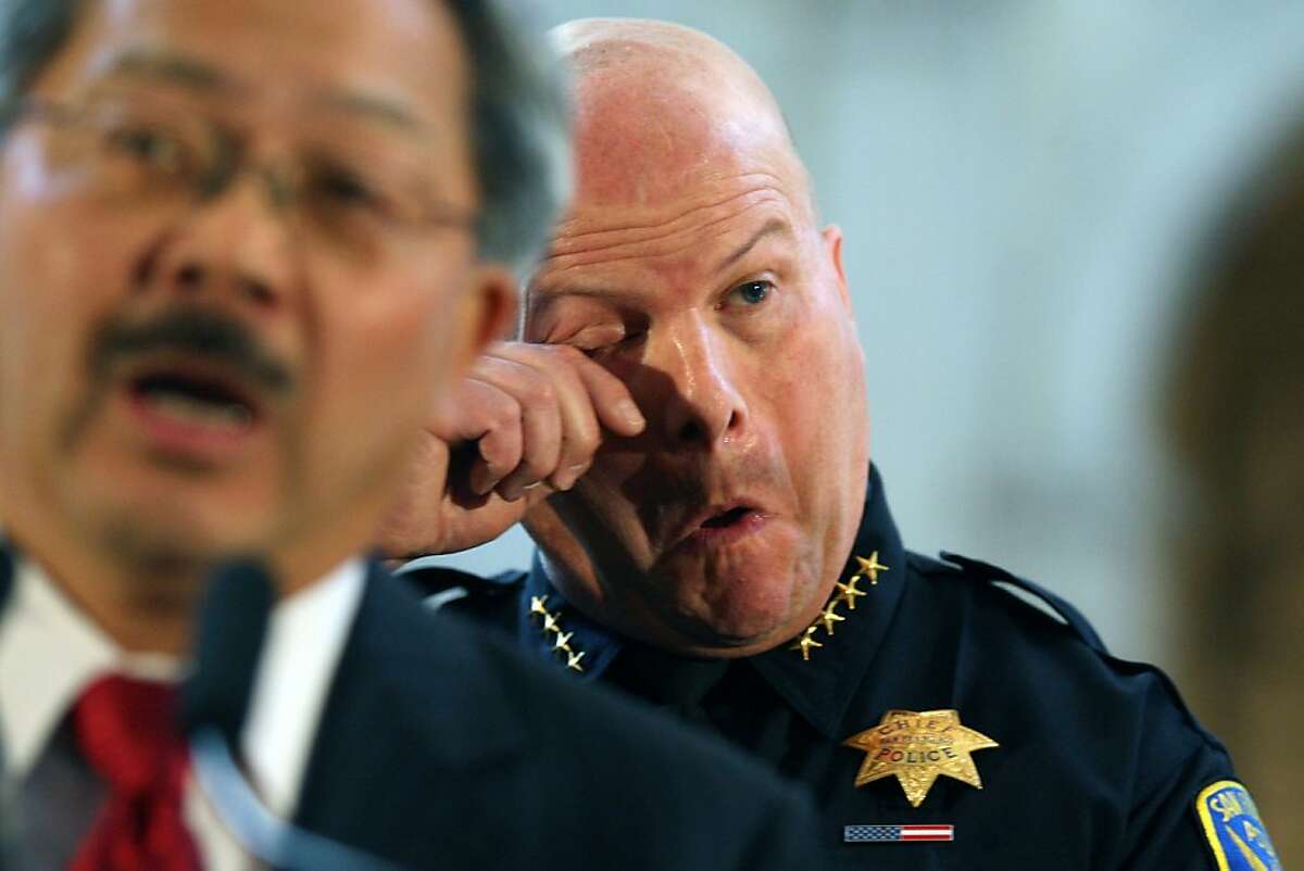 Greg Suhr, top cop who rose through ranks, sworn in