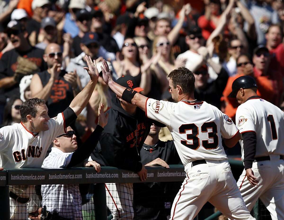 SF Giants' Aaron Rowand making most of chance