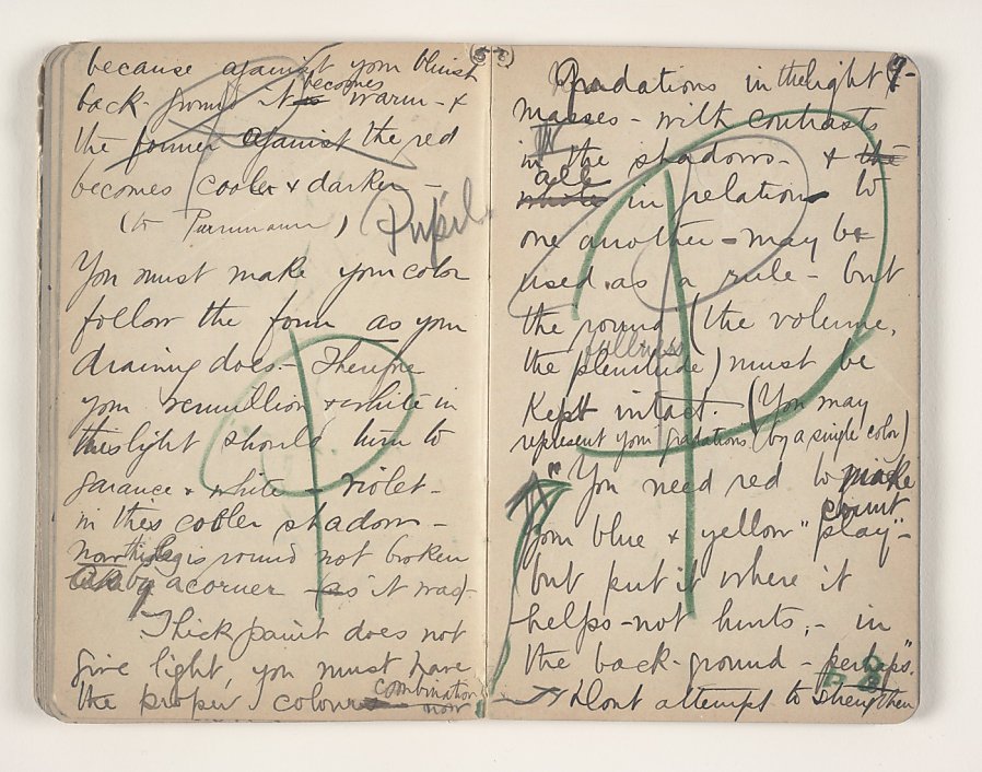 Sarah Stein's notebook yields Matisse critiques