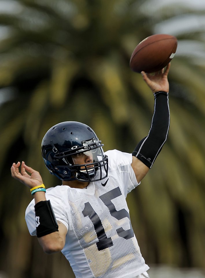 Cal's Zach Maynard may have edge with half brother