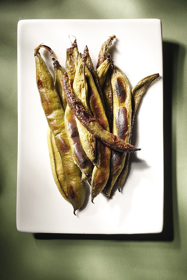 Fava beans: Roasting pods simplifies preparation