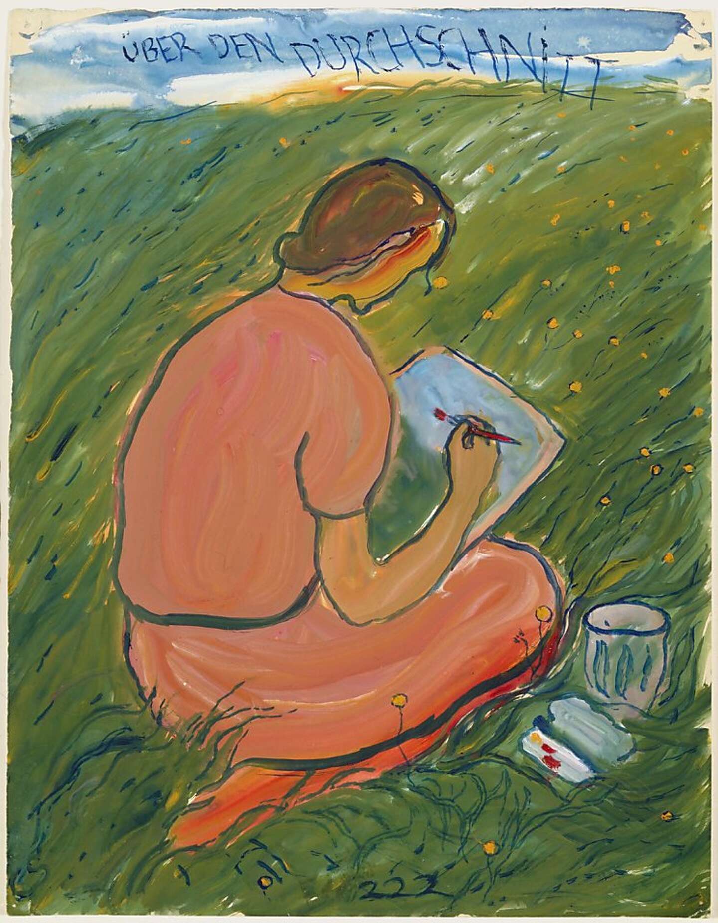 Charlotte Salomon: WWII Jew's life story in paint