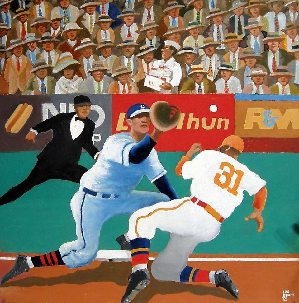 The Fine Art of Baseball: Giants-tinged show