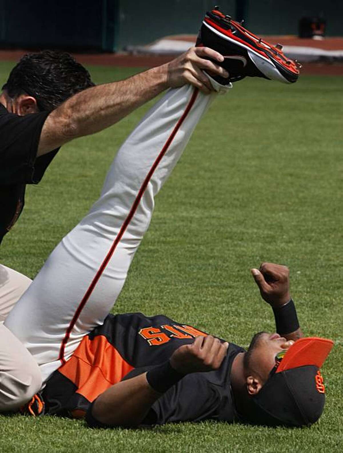 Brian Wilson blazing in first outing of spring