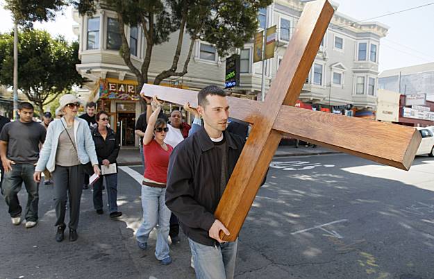Catholics honor Good Friday in the Haight