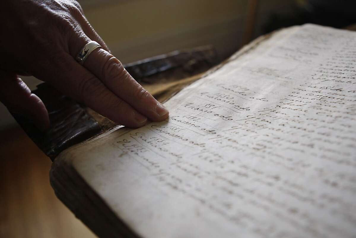 Mission Dolores curator Andrew Galvan