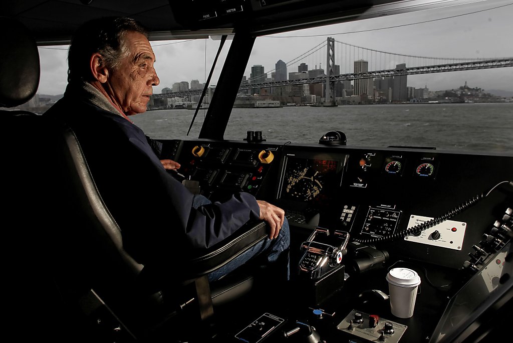 The ferry skipper on San Francisco Bay