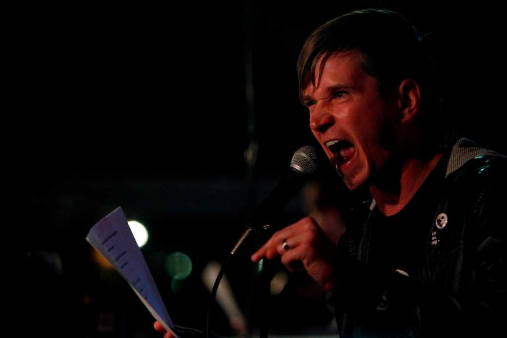 Inaugural 'Slinging Ink' draws laughs