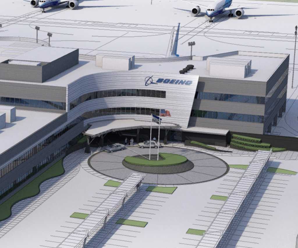 Boeing to build bigger Everett delivery center
