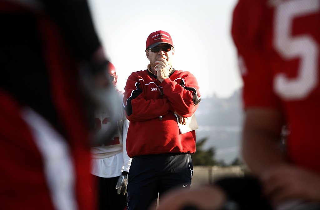 CCSF football coach George Rush's winning ways
